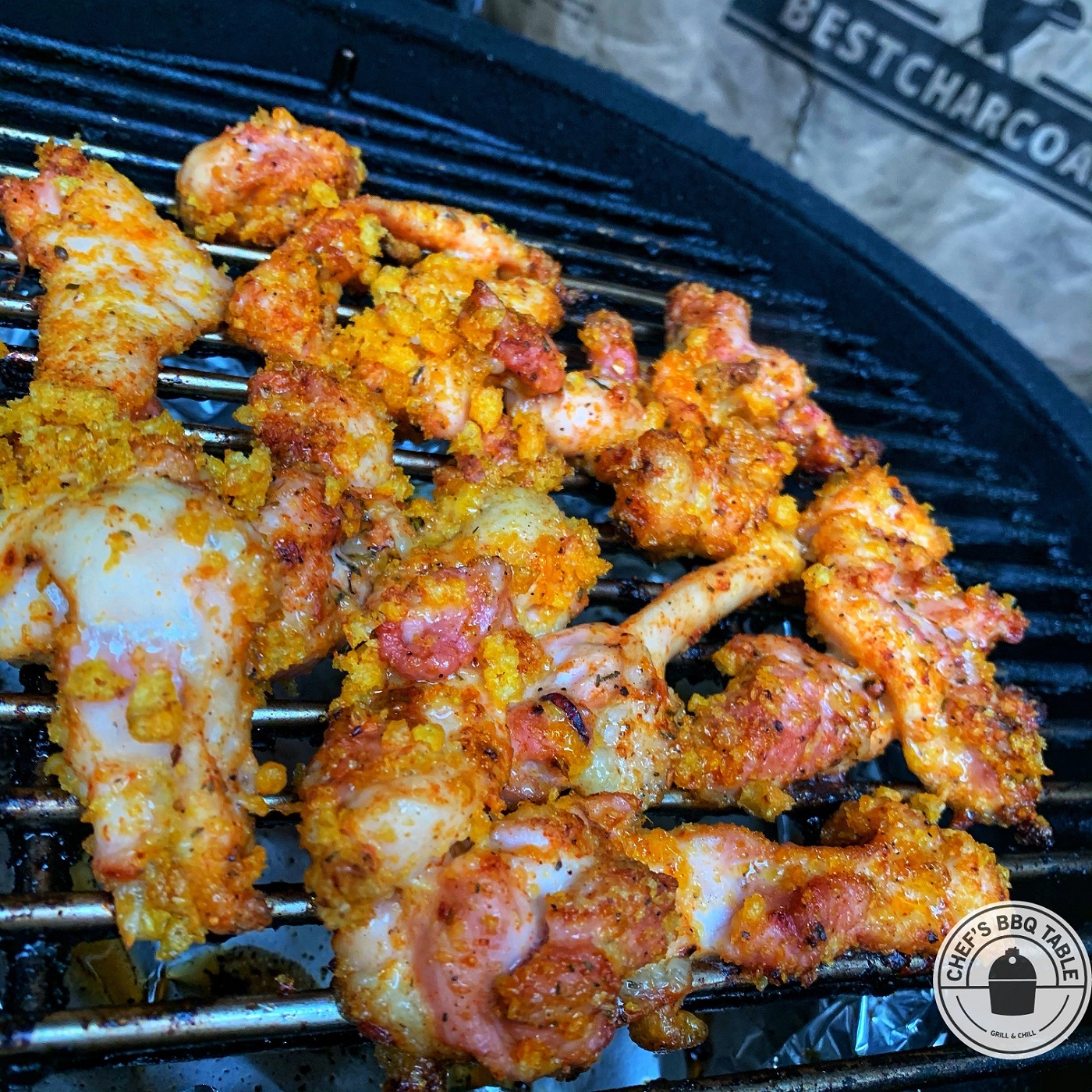 Ham kaas chicken strips - Chefs BBQ Table